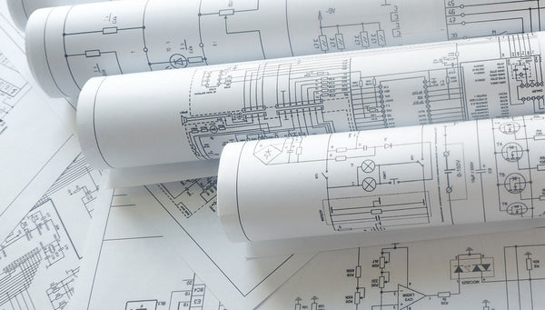 Blueprints - Black and White – Ikonik Print & Marketing Solutions